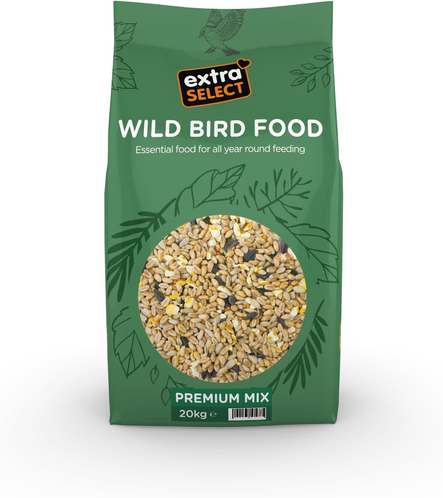 No Grow No Waste 15kg Premium Wild Bird Food : Amazon.co.uk: Garden