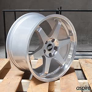 Amazon.com: ESR Wheels SR07 19x9.5/19x10.5 5x112 22/22 Machined Silver