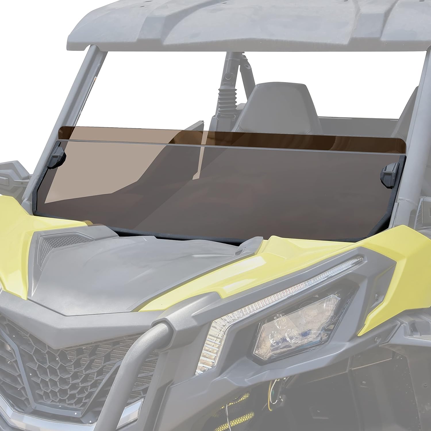 Dark Tinted Front Half Windshield for Can-Am Trail Sprot Commander ...