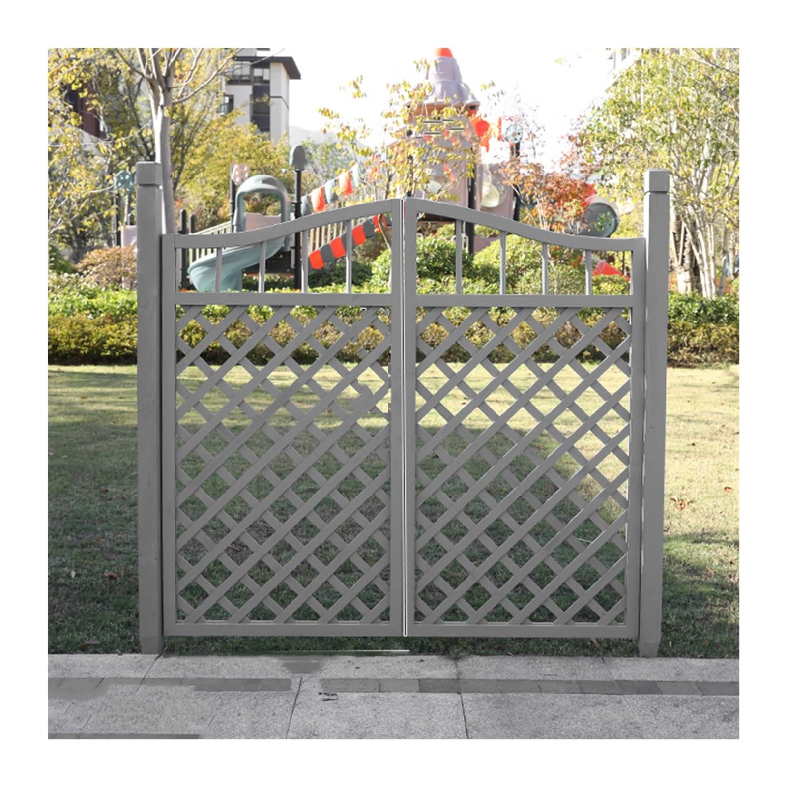 Disegno Cancello Giardino Aperto