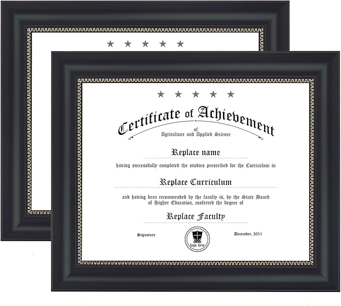 Amazon.com - JackMa Diploma Frame | Certificate Frame with HD Tempered ...