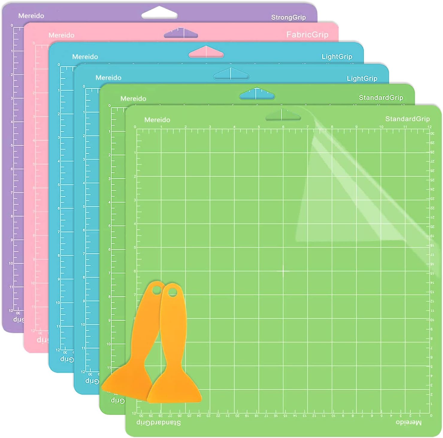 12X12 6 Pack Cutting Mat for Cricut Maker/Maker 3/Explore 3/Air/Air 2 ...