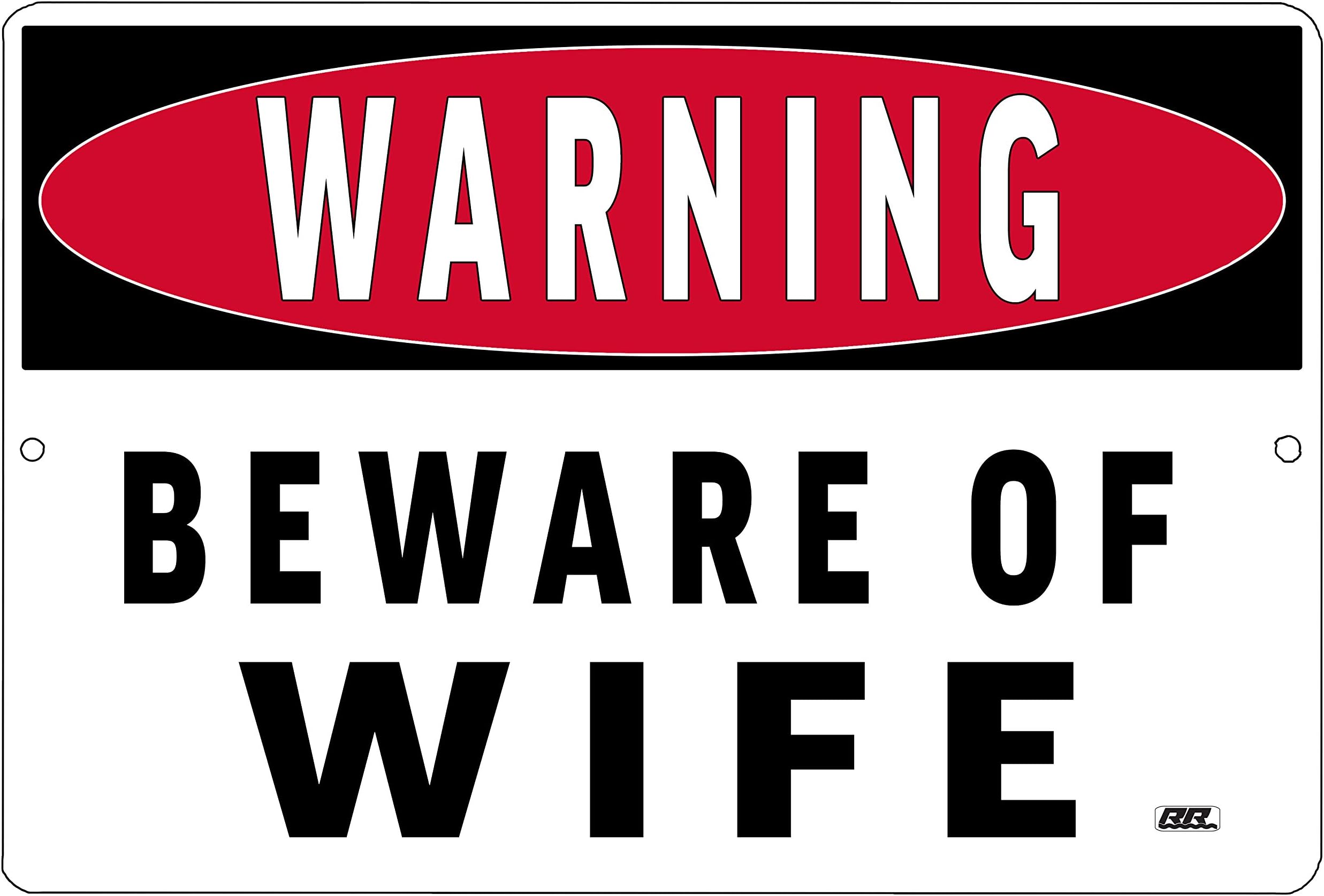 Amazon.com: Rogue River Tactical Funny Sarcastic Metal Tin Sign Wall ...