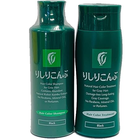 Amazon.com : Rishiri Natural Hair Color Shampoo (Dark Brown) 6.7fl Oz ...
