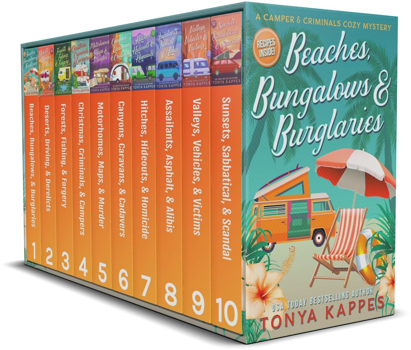 A Camper and Criminals Cozy Mystery: All Ten Books : Box Sets Book 1-10 ...