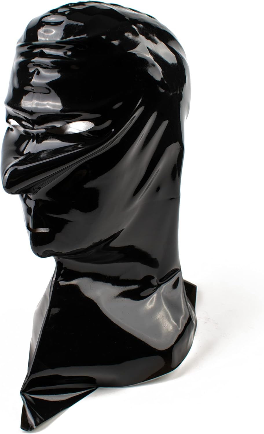 Rubberfashion Latex Executioner Mask - Latex Mask Hood with Openings ...
