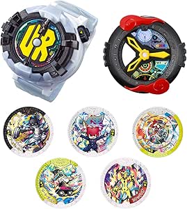 Amazon.co.jp: Bandai Yo-Kai Watch DX UR Watch Earth Walker Transformation Set : Toys & Games