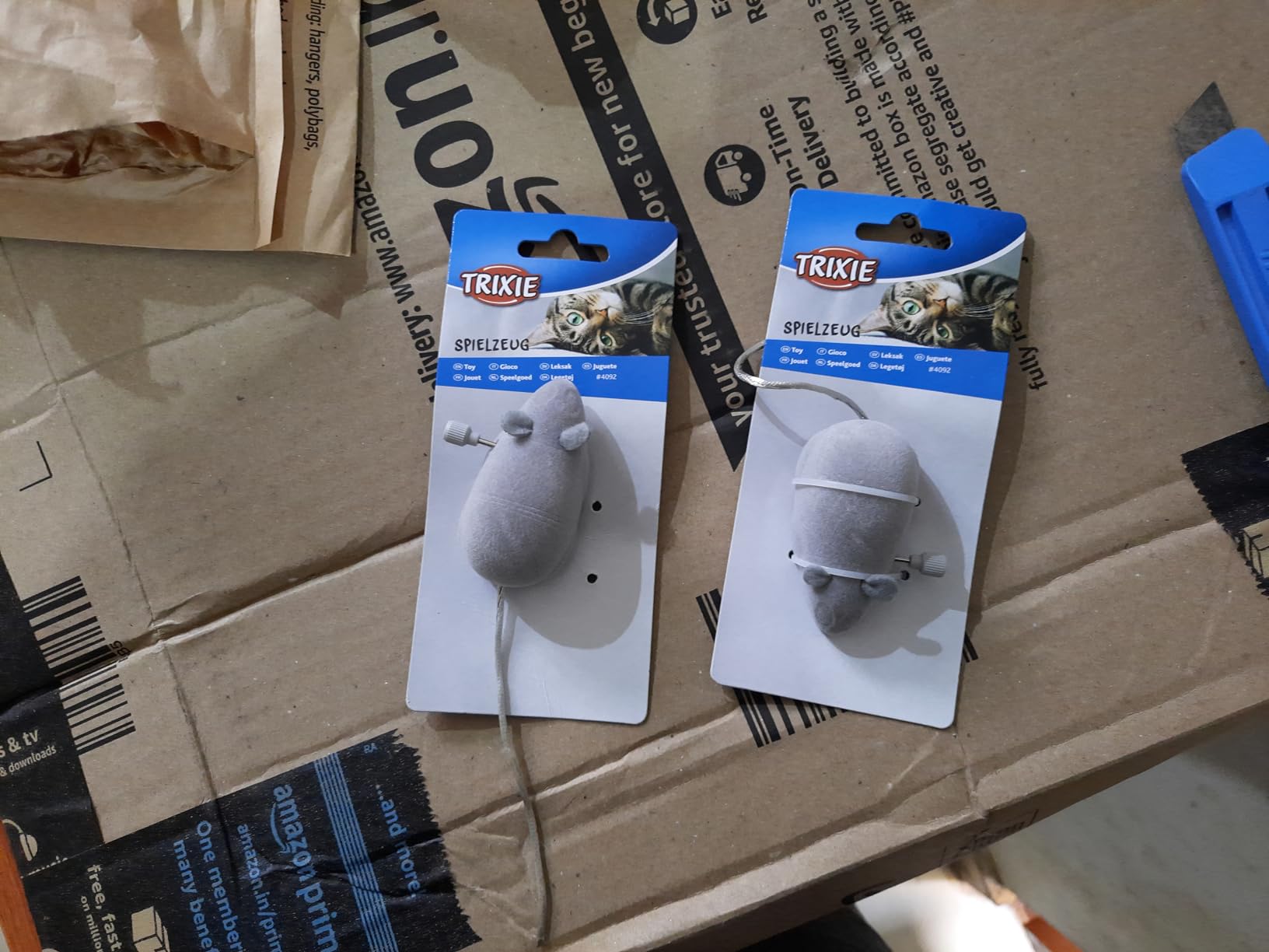 Buy TRIXIE, Cat Toy, Clockwork Mouse Toys for Cats, 7cm, Pack of 2 ...