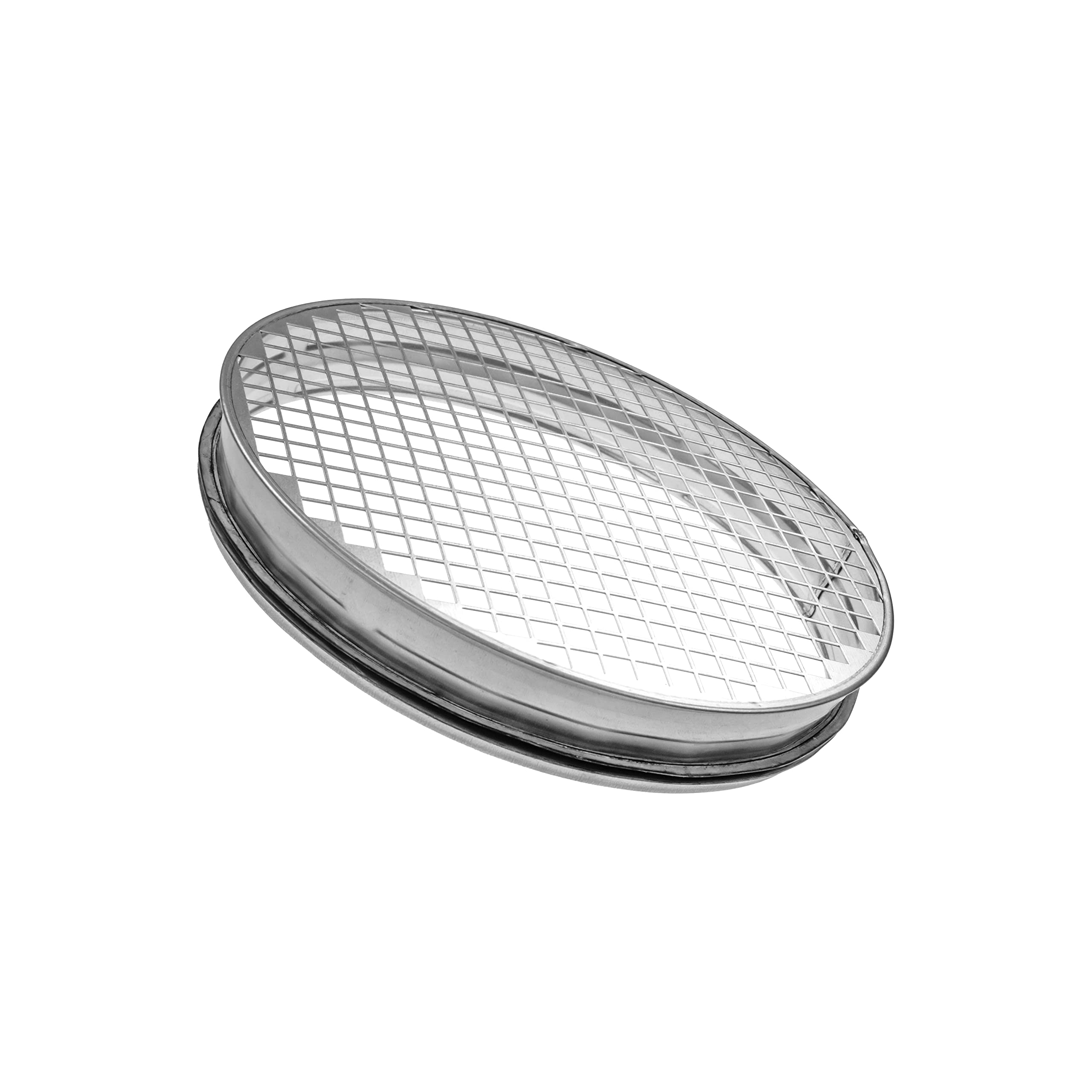 Snapklik.com : 10 Inch (net 3/8x3/8 In) Steel Mesh Duct End Cap