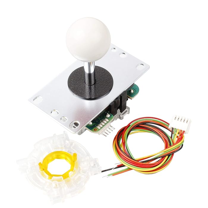 Buy Sanwa JLF - TP - 8YT Stick 8 Way 5Pin Handle + Sanwa GT-Y Octagonal ...