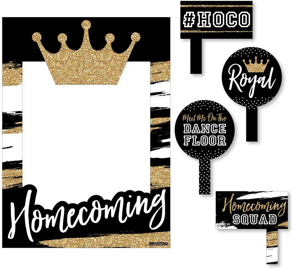 Amazon.com: Big Dot of Happiness HOCO Dance - Homecoming Photo Booth ...