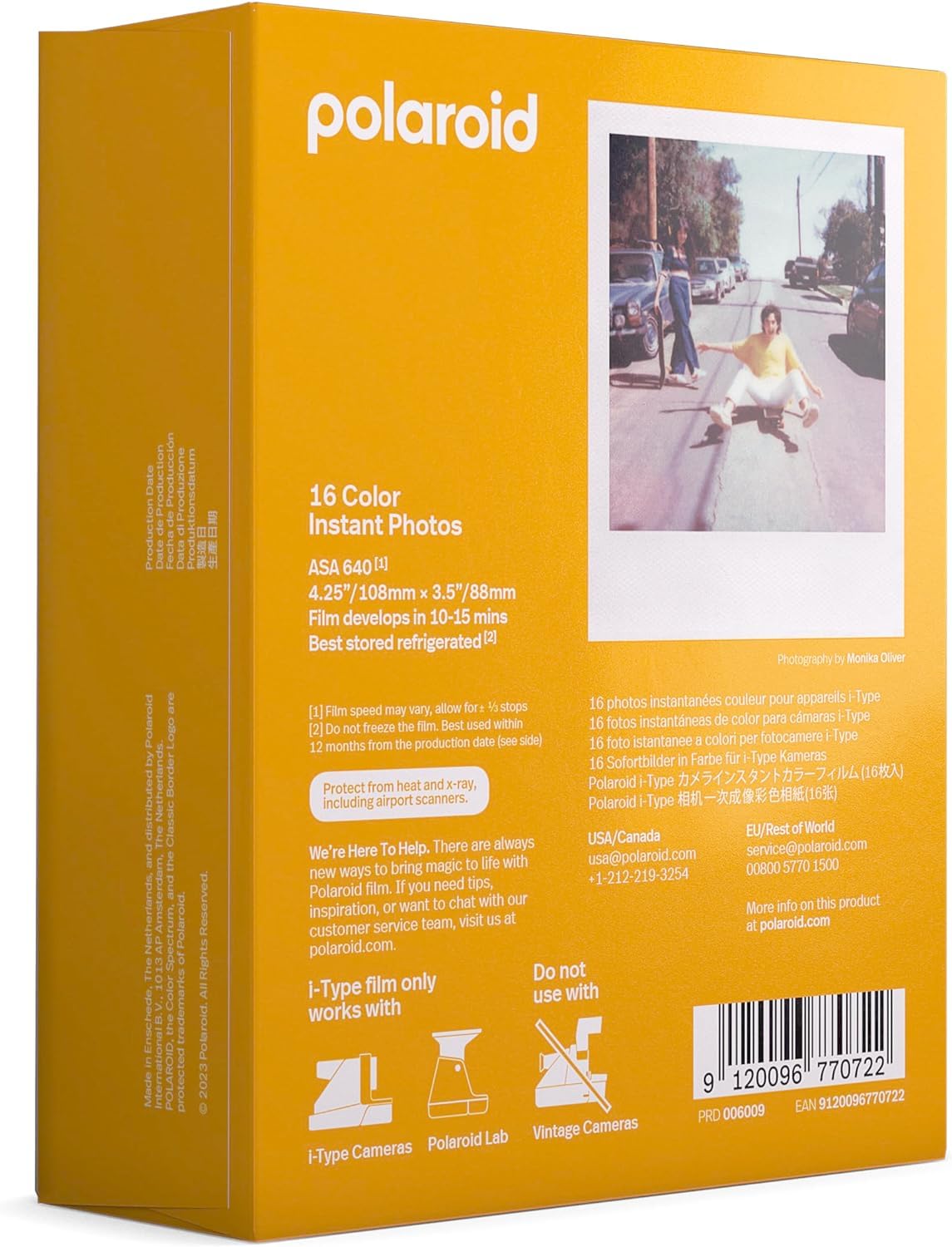 Snapklik.com : Polaroid Instant Color Film For i-Type Cameras 2 Pack ...