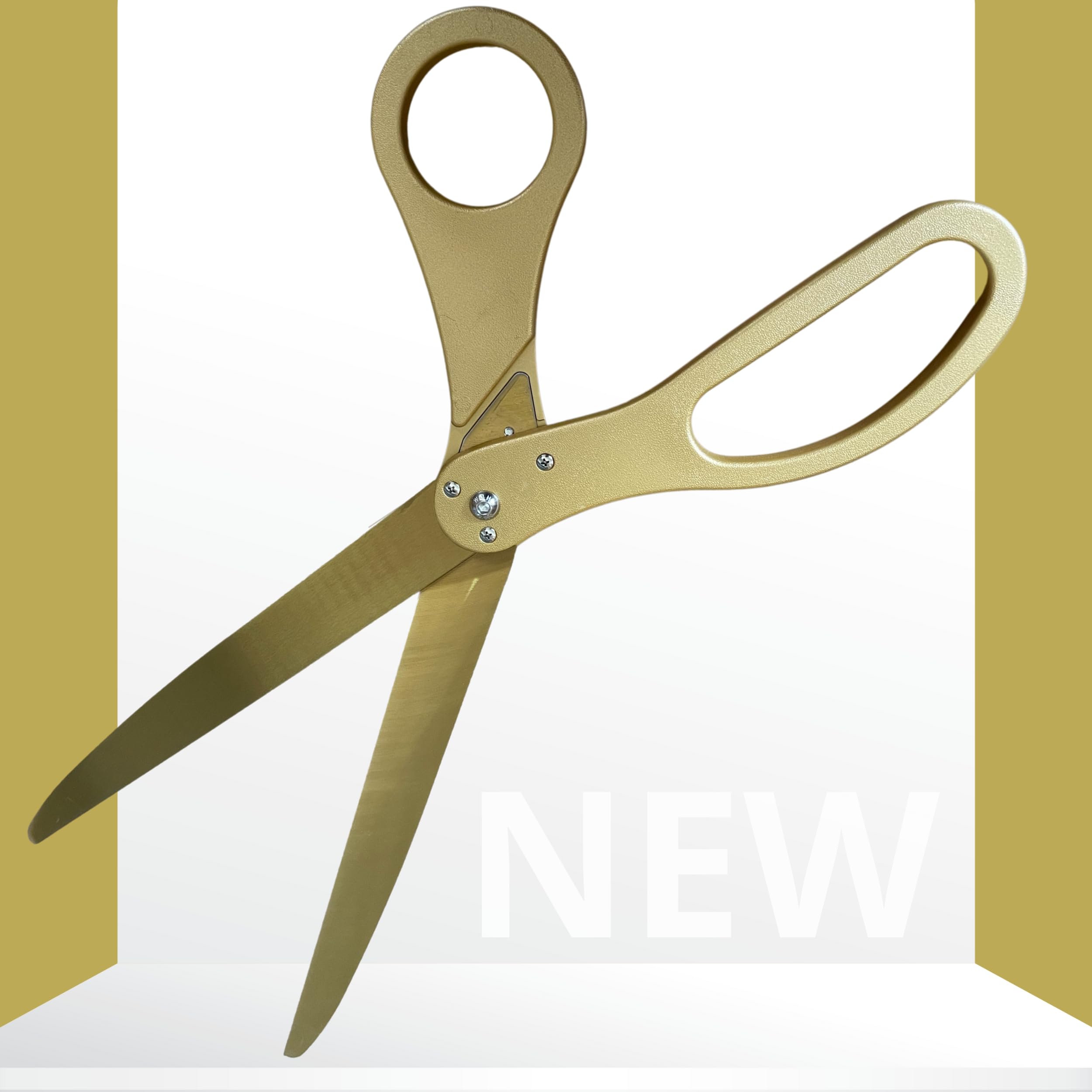Amazon.com: New Edition Grand Opening Scissors – 25'' Scissors Gold ...