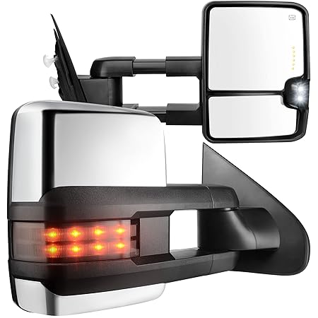 Amazon.com: GMC OEM NEW Power Heated Trailering Tow Mirrors 14-19 ...