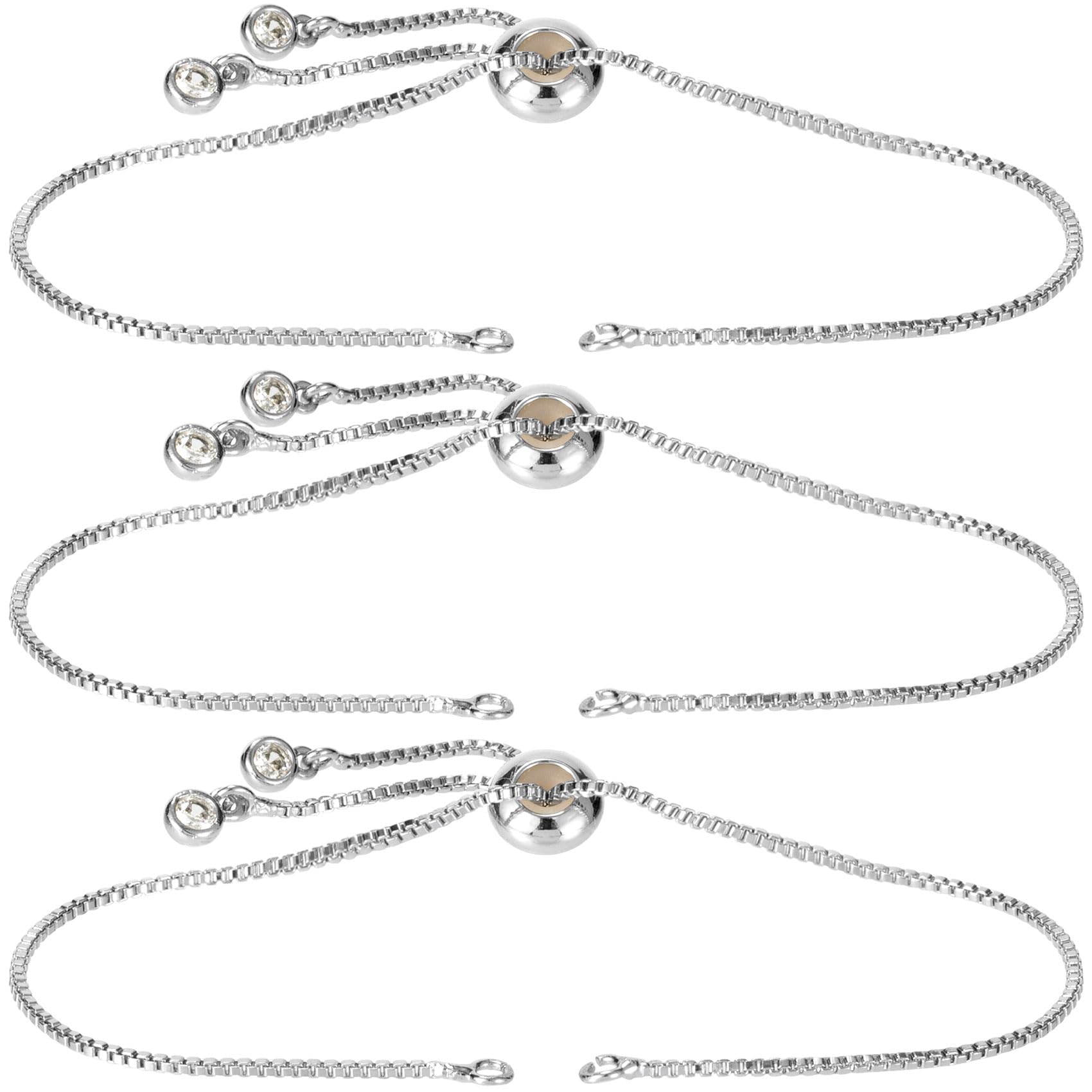 Amazon.com: Joez Wonderful 3pcs Adjustable Slider Bracelet for Jewelry ...