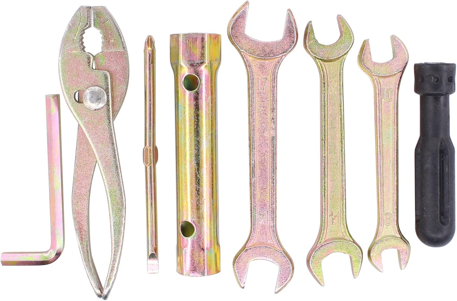 Amazon.com: XtremeAmazing Motorcycle Repair Tool Kit Wrench Spark Plug ...