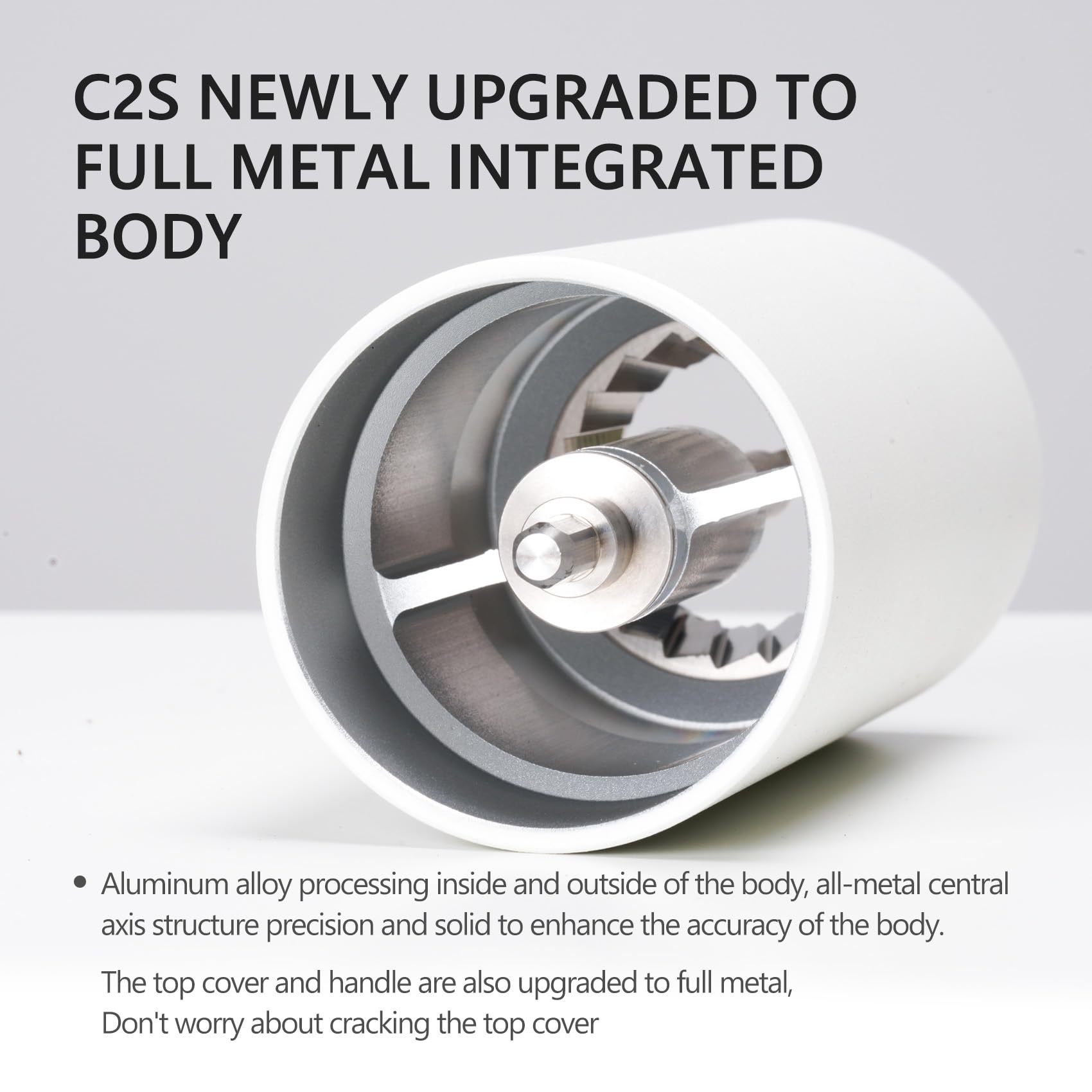 Snapklik.com : TIMEMORE Chestnut C2S Manual Coffee Grinder Capacity 25g