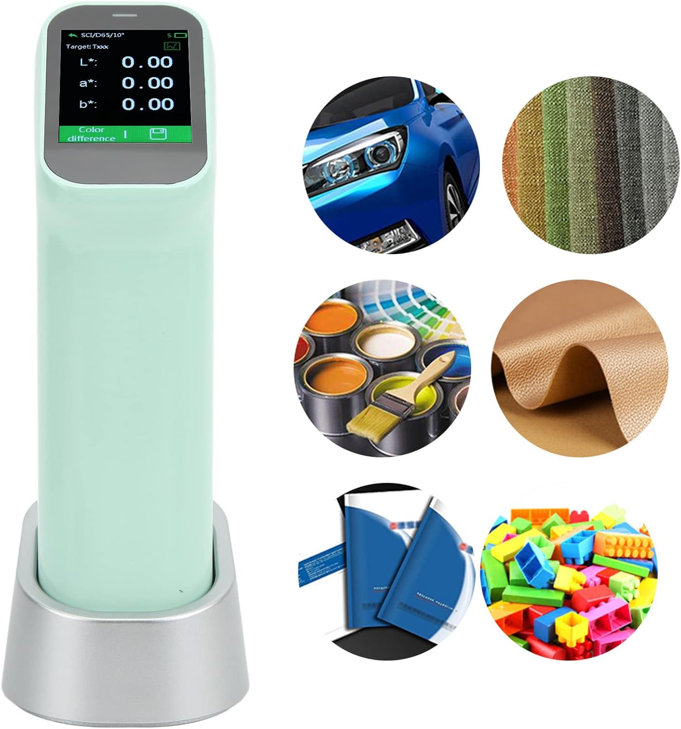 YYQTGG Colorimeter, 0.01 Accuracy Color Analyzer 4mm Measuring Caliber ...