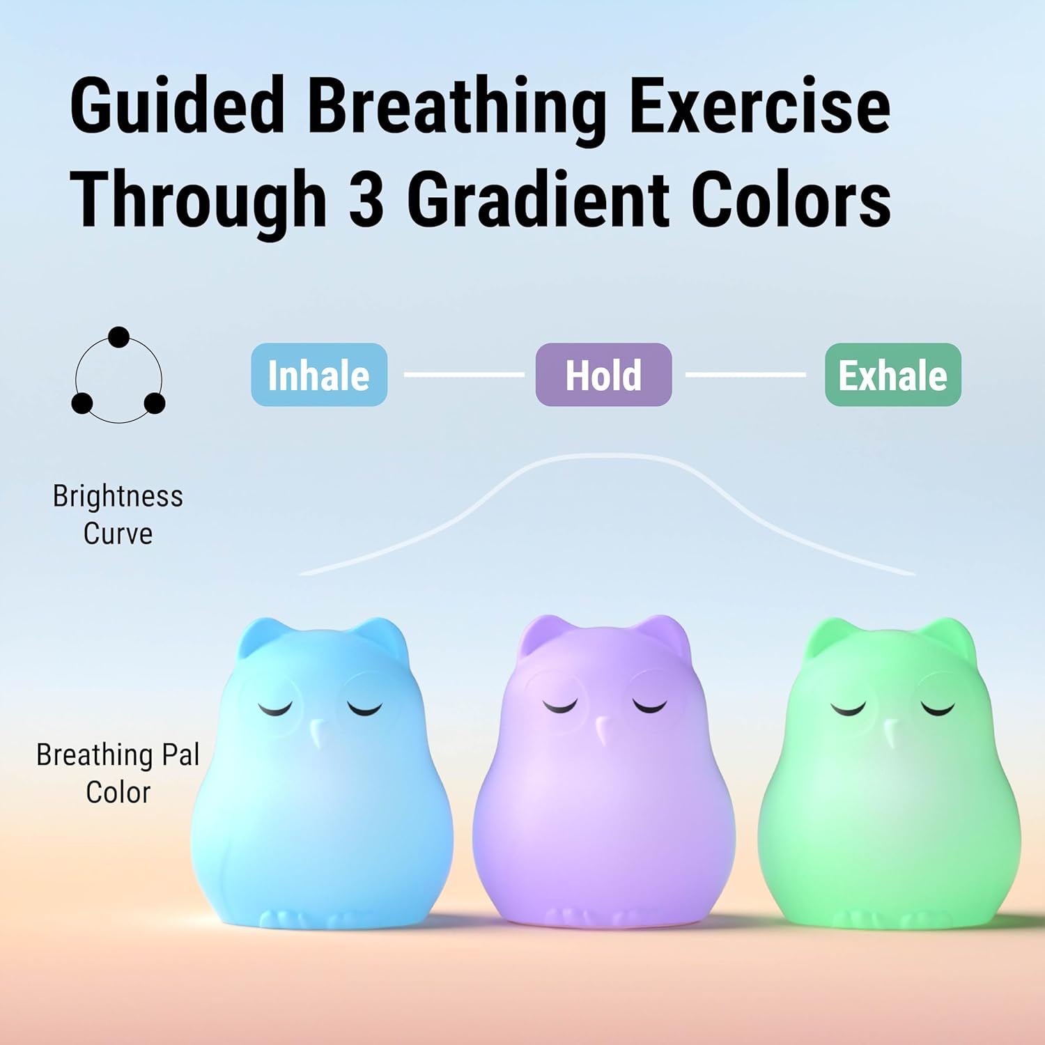 Breathing Pal ‘Bella’ Guía visual de respiración para atención plena ...