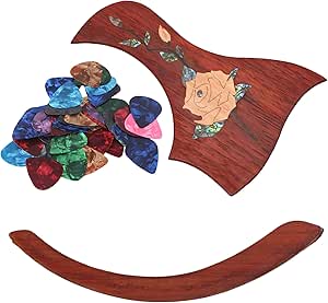 Amazon.com: Lovermusic Guitar Pickguard Pick Guards Scratch Plate & Arm ...