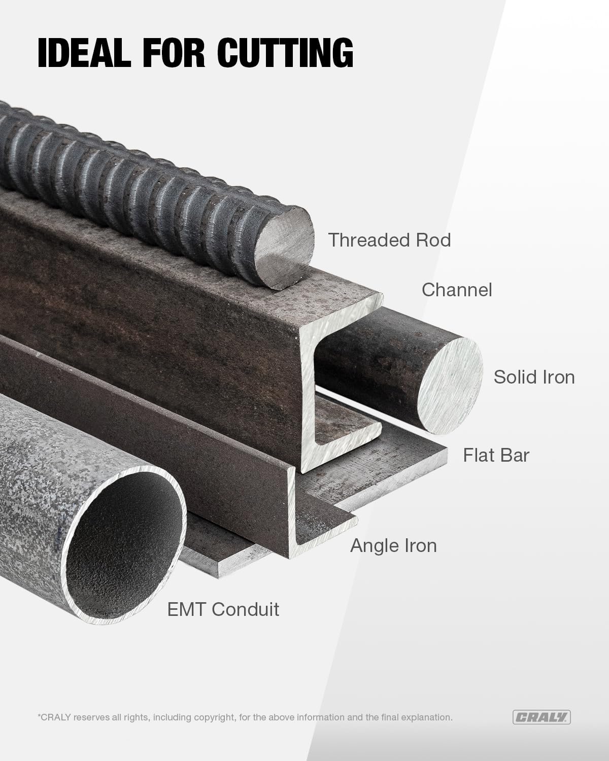 Snapklik.com : CRALY 5-3/8 Inch 30 Teeth Steel And Ferrous Metal ...