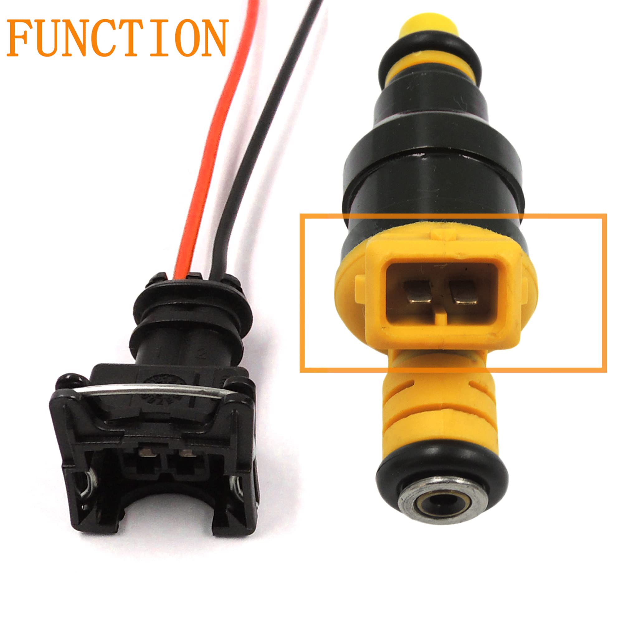 Fuel Injector Connector Clip Broke 4-Pack Fuel Injector Connectors ...