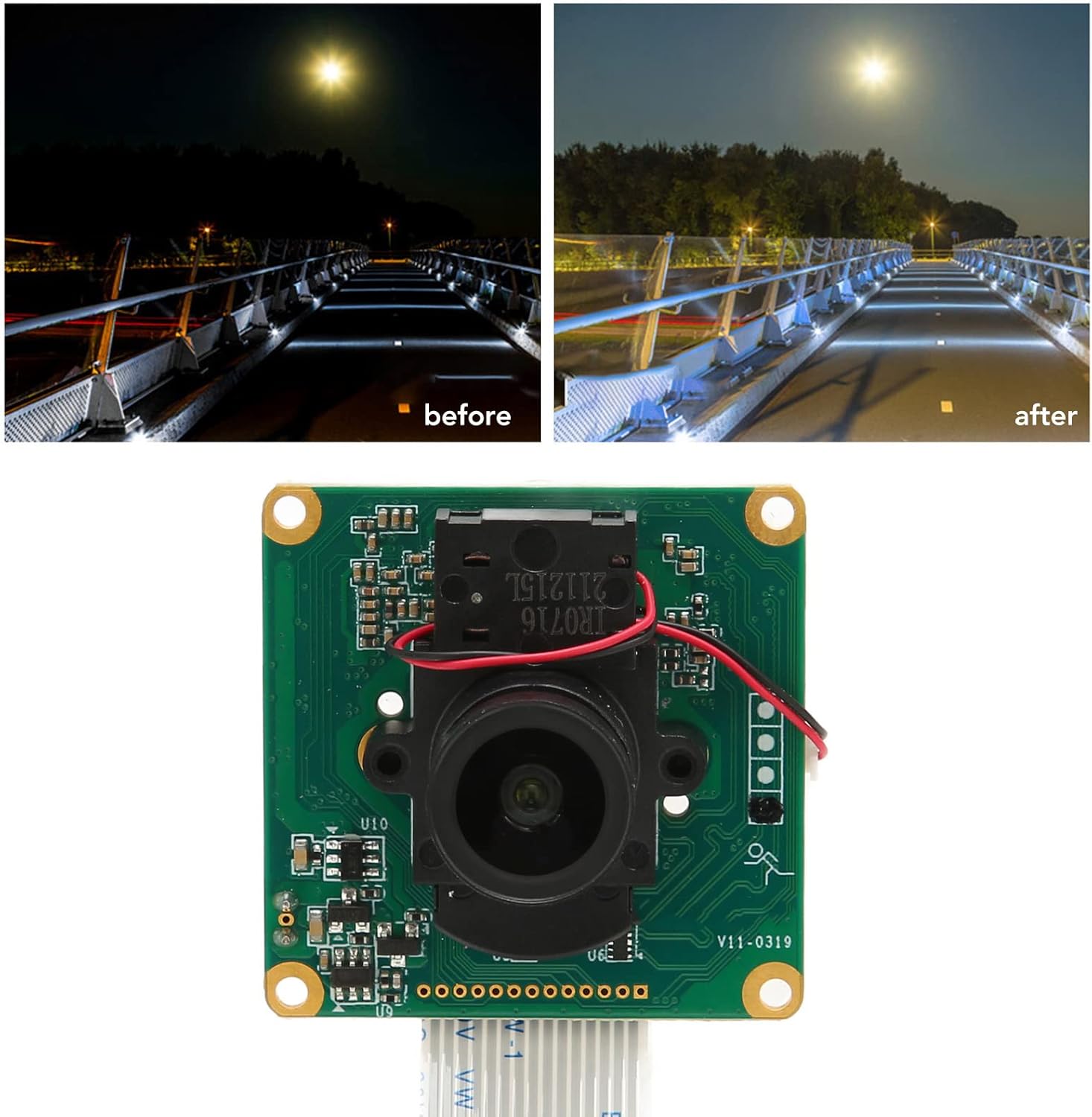 Buy Mini Camera Module Compatible for RPi Series for Jetson Nano, 2MP ...