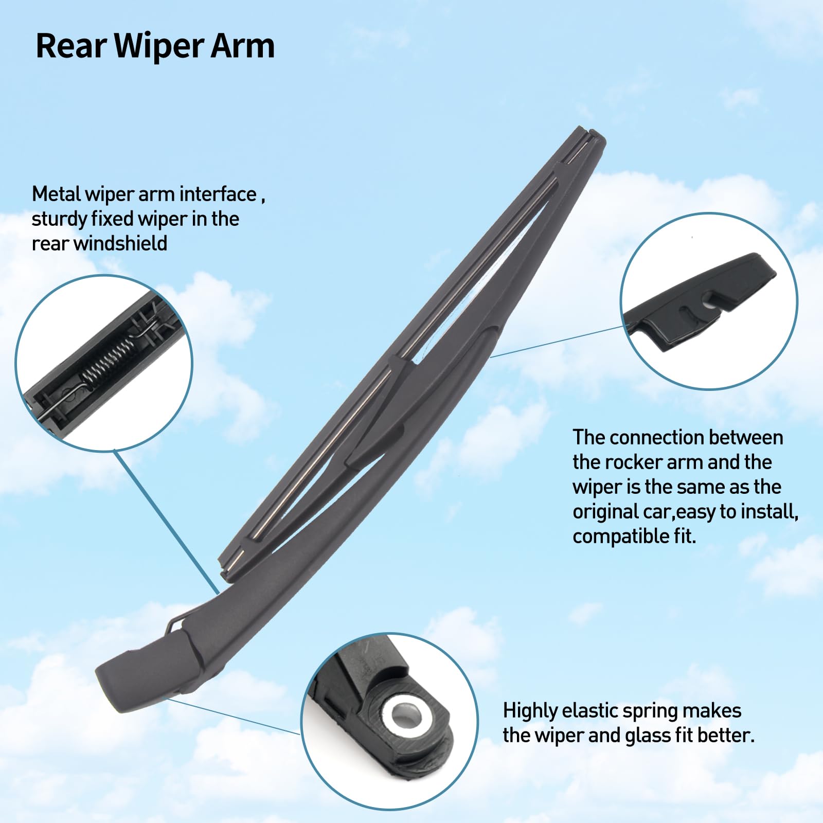 2017 Honda Pilot Rear Wiper Blade Size