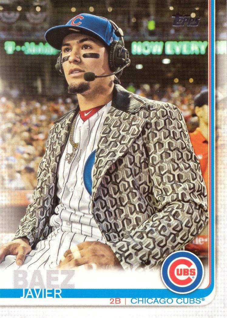 Amazon.com: 2019 Topps #310 Javier (Javy) Baez Baseball Card - Short ...