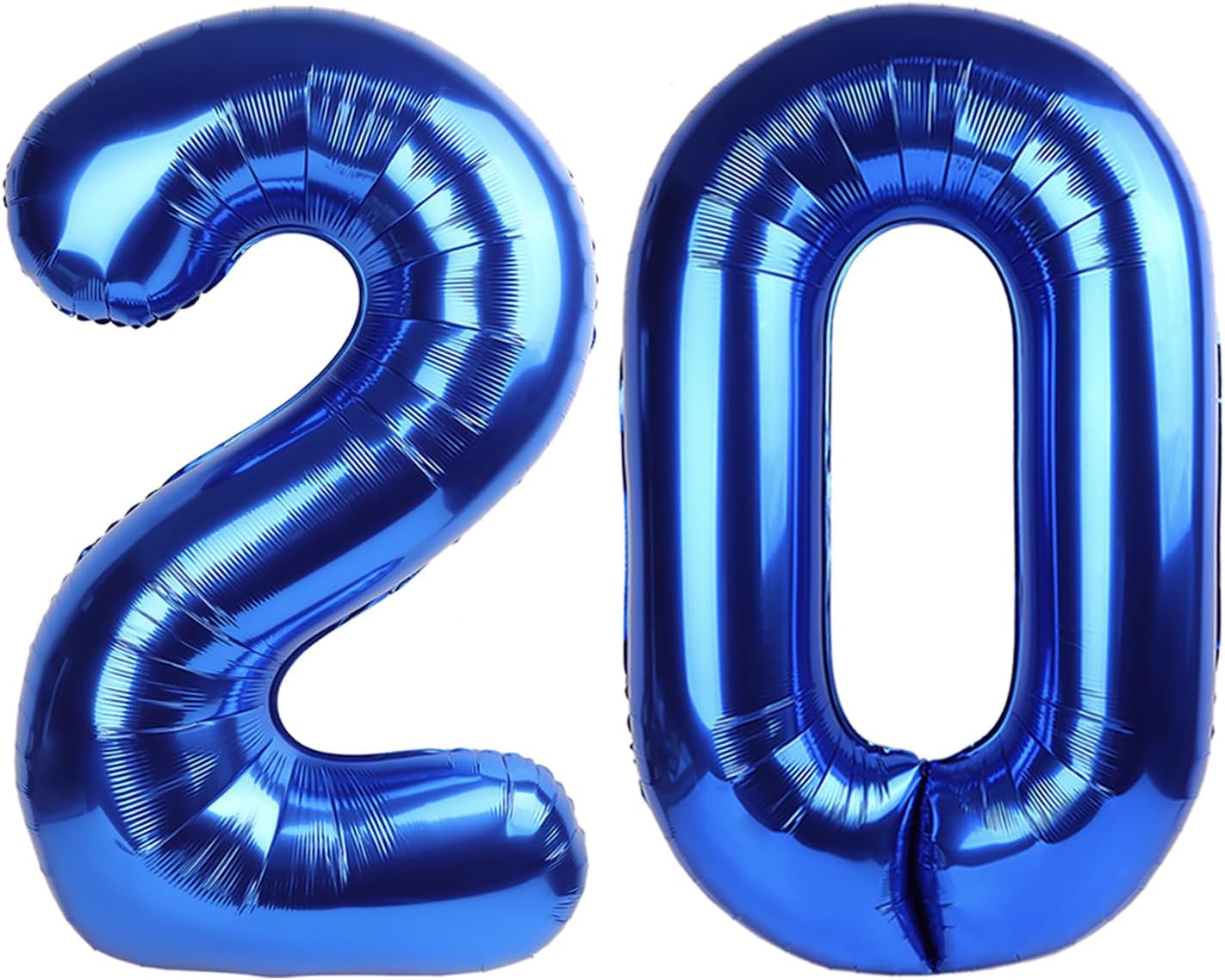 Amazon.com: 20 Balloons Number, 20th Birthday Decorations for Women Men ...