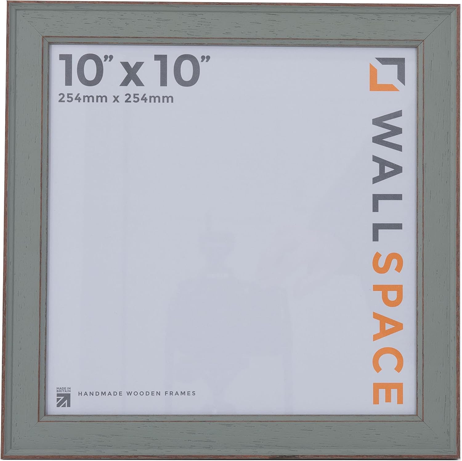 Wall Space 10x10 Shabby Chic Green Photo Frame - 10 x 10 inch Picture ...