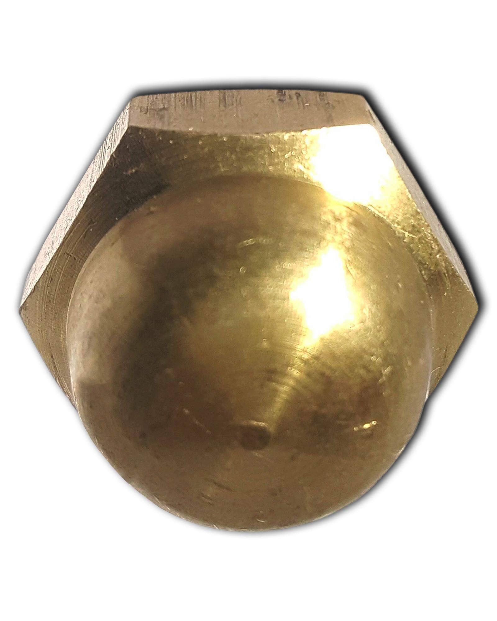 Acorn Nuts Cap Nuts Brass Acorn Cap Nuts 10-24 Thread - Solid Hex Nut ...