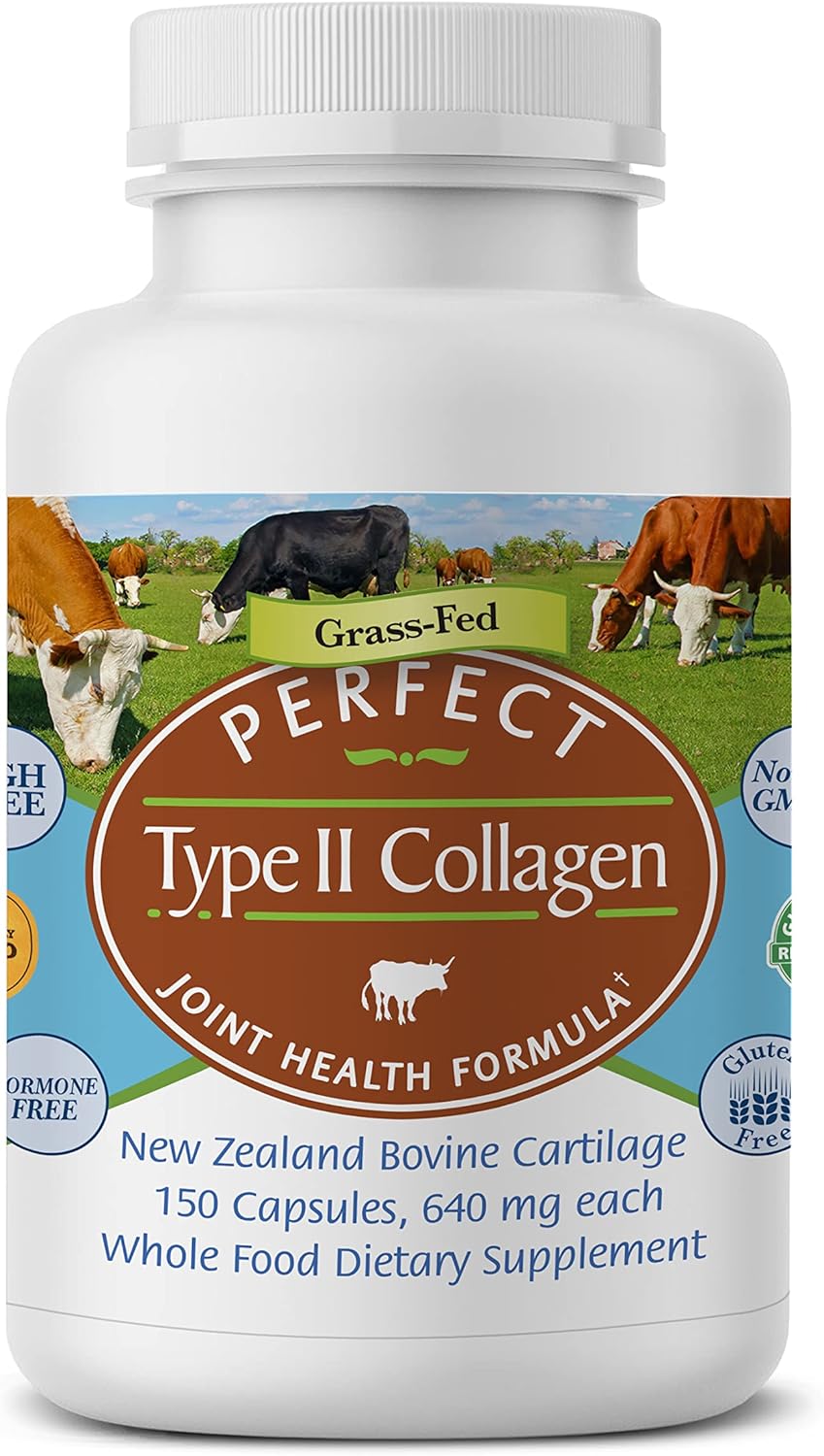Amazon.com: Perfect Supplements – Perfect Type II Collagen – 150 ...