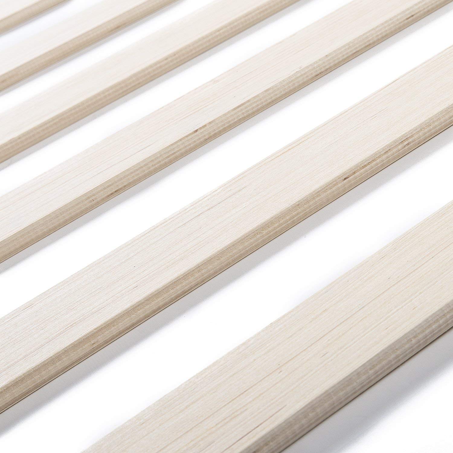 Snapklik.com : Zinus Vertical Wood Support Slats For Bed Frame