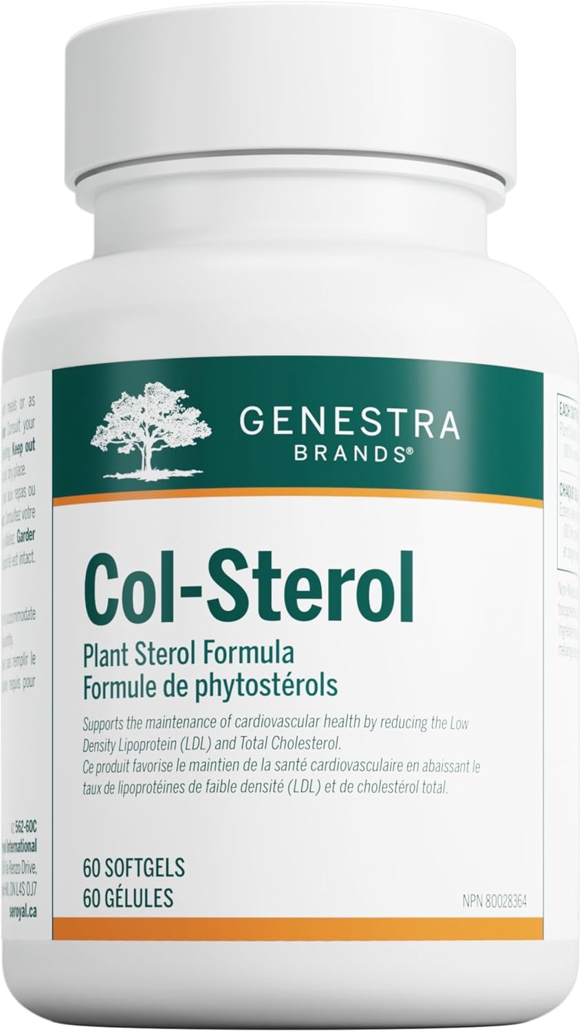 Genestra Brands Col-Sterol - Beta Sitosterol Plant Sterol Supplement ...