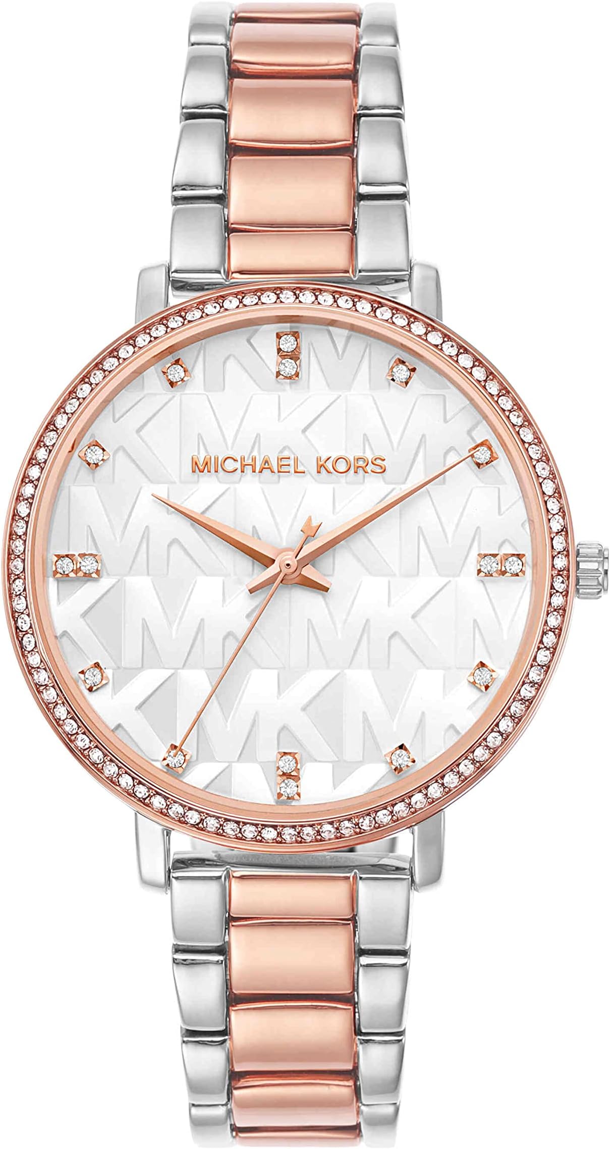 Buy Michael Kors Analog Silver Dial Women's Watch-MK3364 Stainless ...