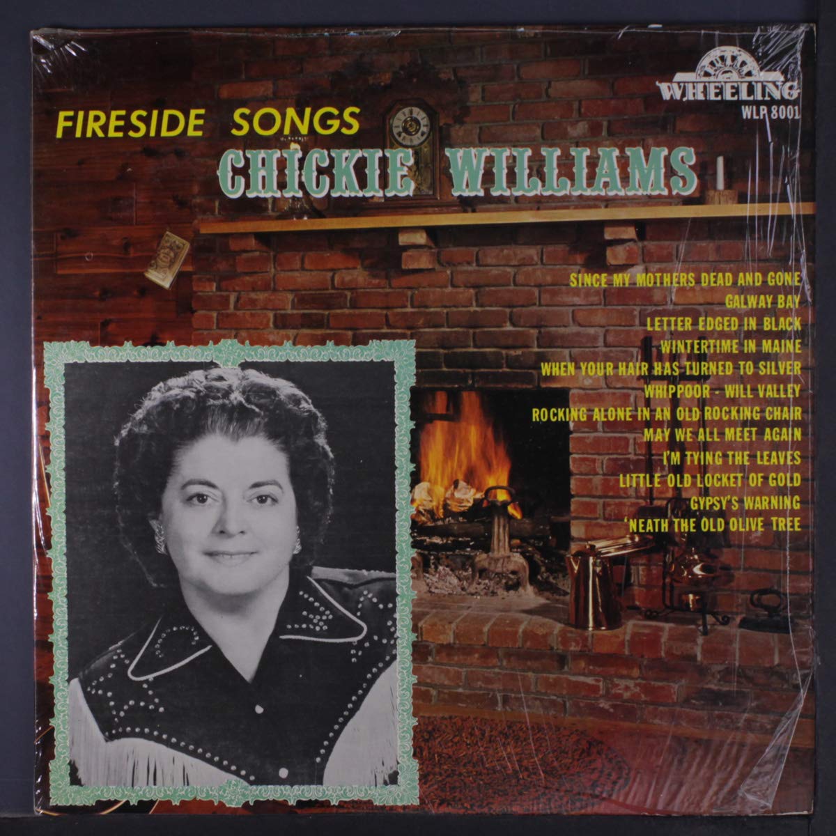Amazon.com: CHICKIE WILLIAMS - fireside songs WHEELING 8001 (LP vinyl ...