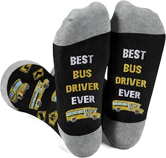 Amazon.com: QONCV Bus Driver Appreciation Gifts, Best School Bus Driver ...