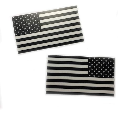 Amazon.com: Reverse and Forward Facing American Flag Stickers Vinyl ...
