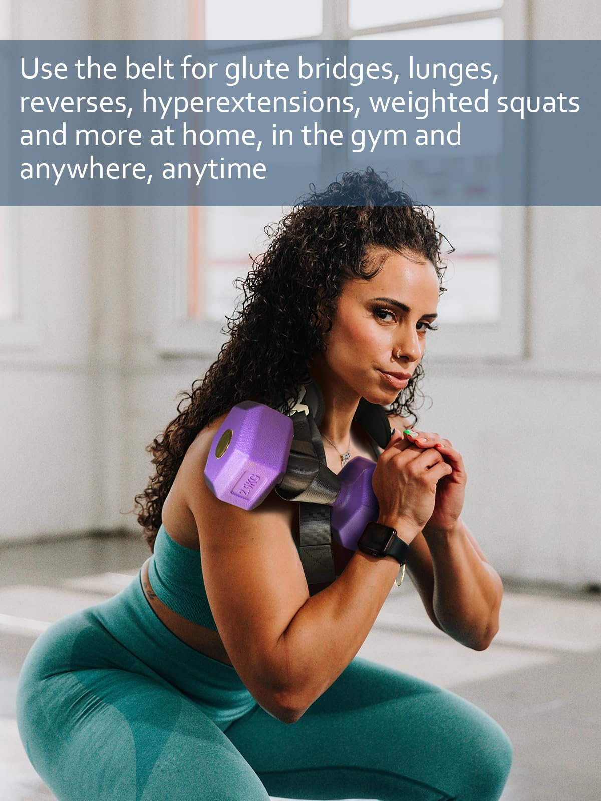 Snapklik.com : VAIIO Hip Thrust Belt For Dumbbells & Kettlebells ...