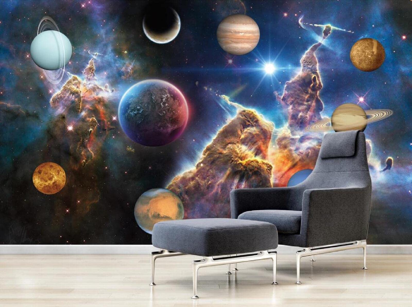 Colorful 3d Wallpaper Planets