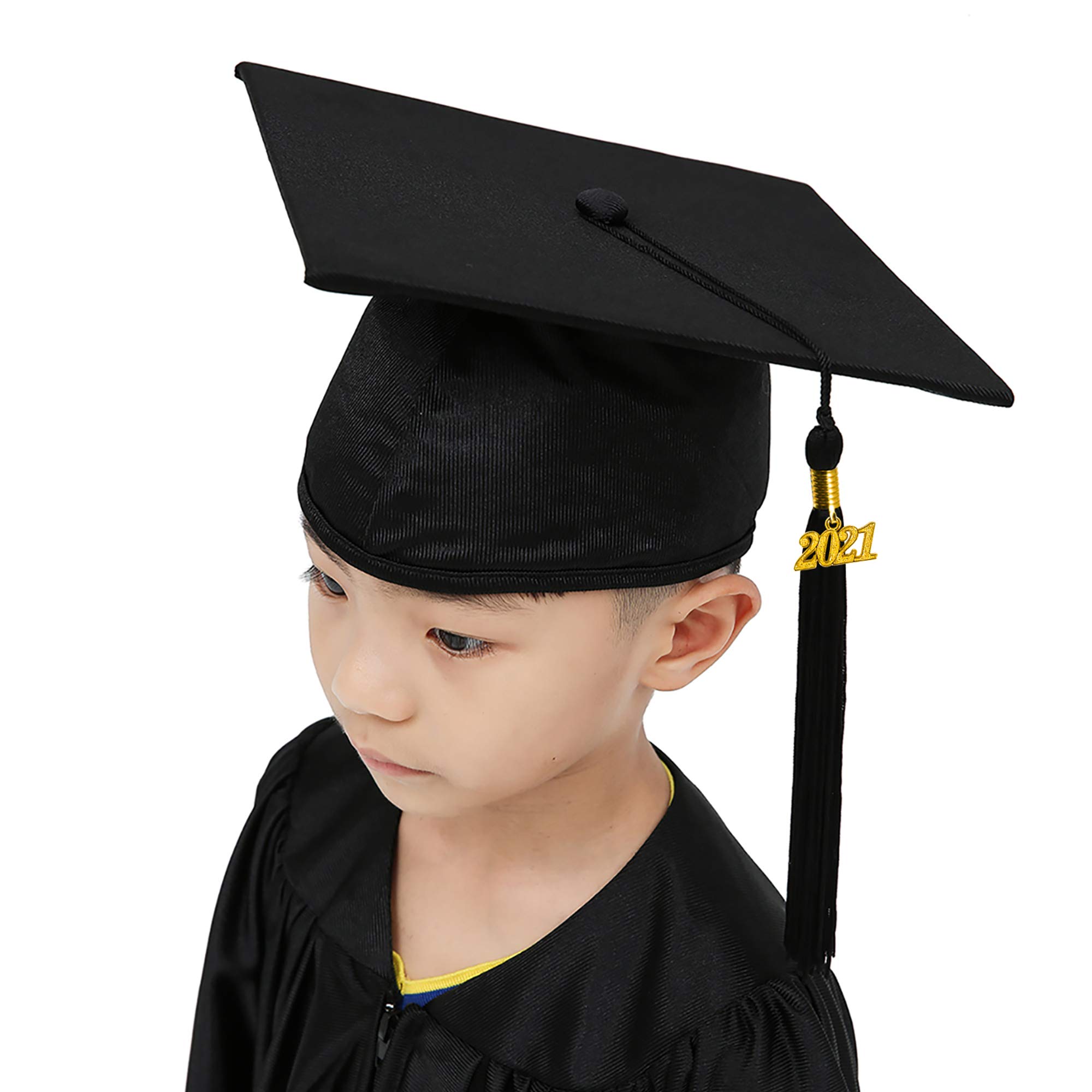 GraduationMall Preschool Children's Graduation Cap and Gown,2022 Shiny ...