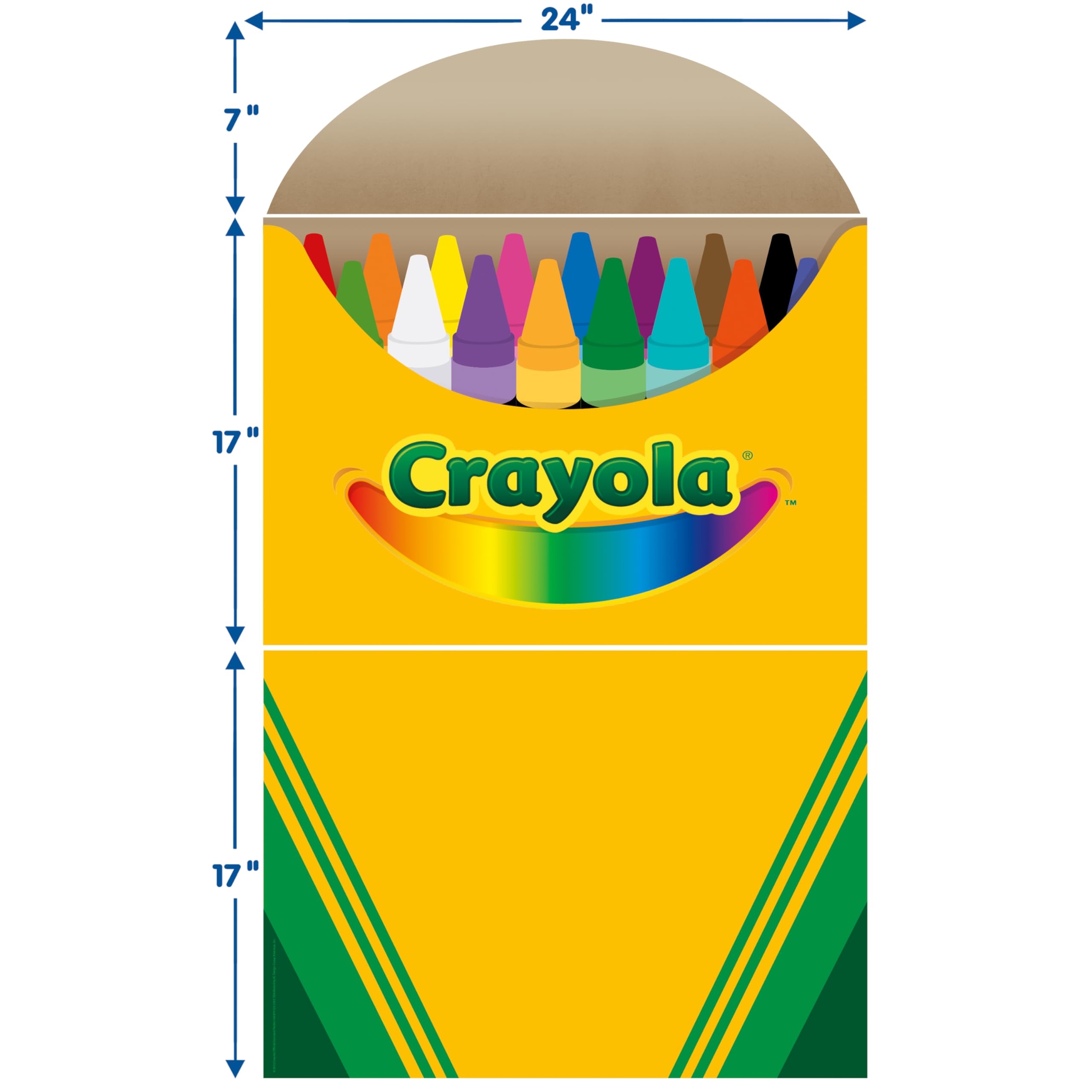 Snapklik.com : Crayola Let Your Colors Shine Bulletin Board Set
