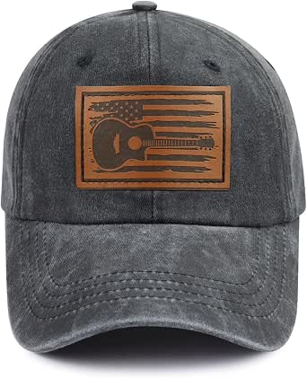 Tdopsxyxw Guitar Gifts for Men Women, Guitar Accessories Baseball Cap ...