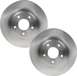 Amazon.com: Max Advanced Brakes Rear Brake Rotors Compatible With 2003 ...