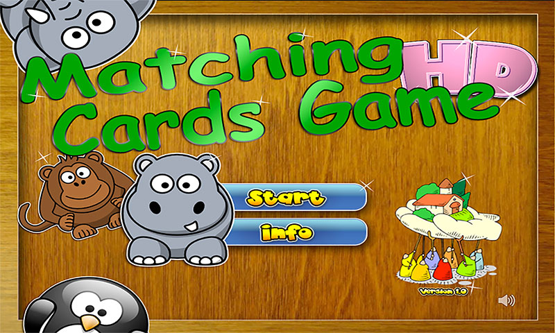 Matching Cards Game For Kids FREE - App on Amazon Appstore
