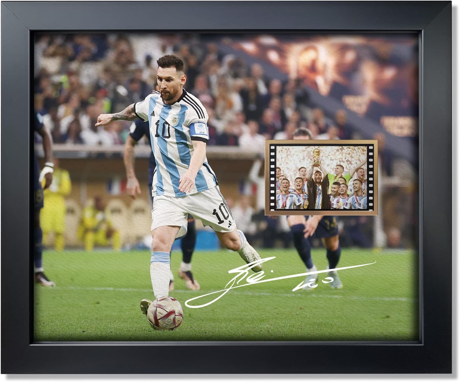 Amazon.com: Signed Lionel Messi Barcelona Photo Photograph Picture ...