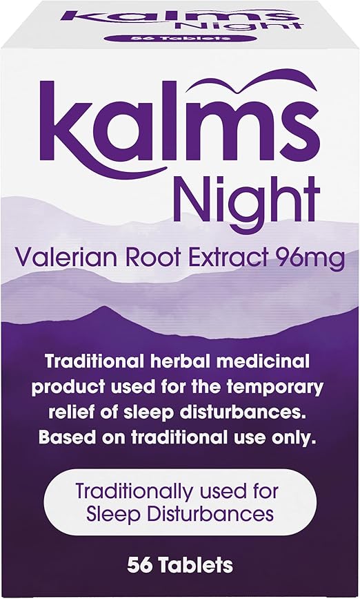 Kalms Night 56 Tablets - Traditional Herbal Medicinal Product Used for ...