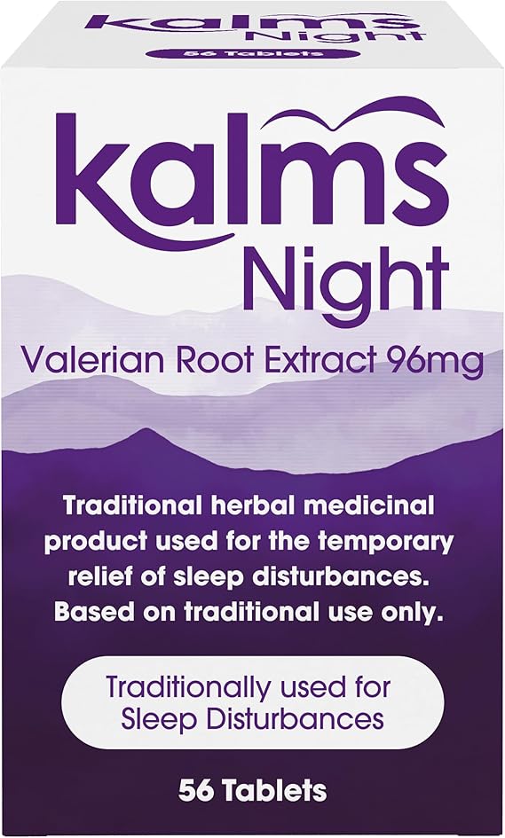 Kalms Night 56 Tablets - Traditional Herbal Medicinal Product Used for ...