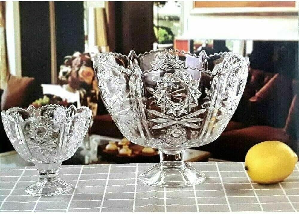 Housetronics Wish Click Done Delisoga 7 Piece Glass Bowls Set Trifle ...